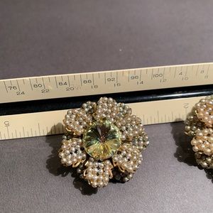 Mistor Bijoux | Jewelry | Vintage Mistor Bijoux Clip On Earrings | Poshmark